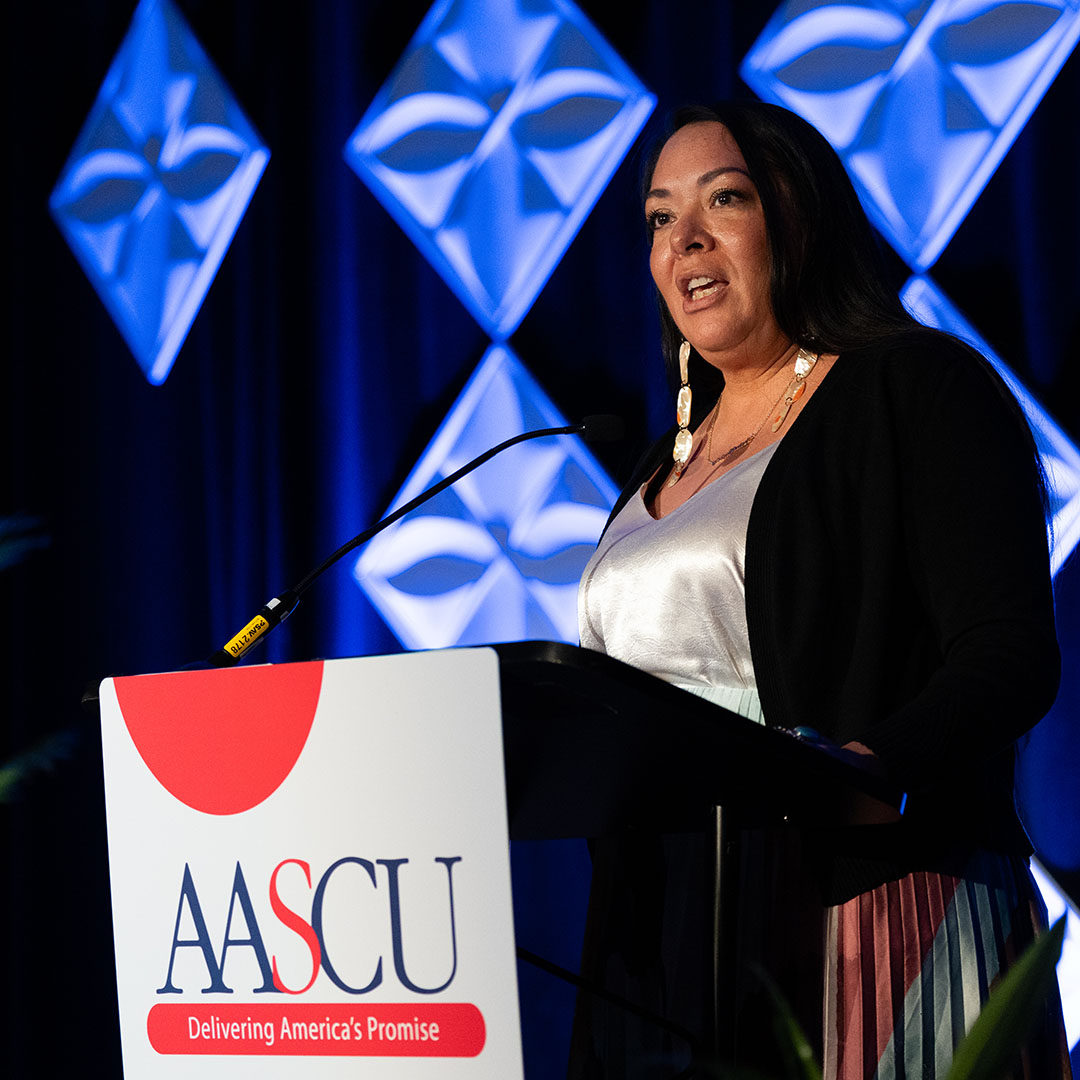 Social Justice Advocate Abigail Echo-Hawk Receives AASCU’s 2024 ...